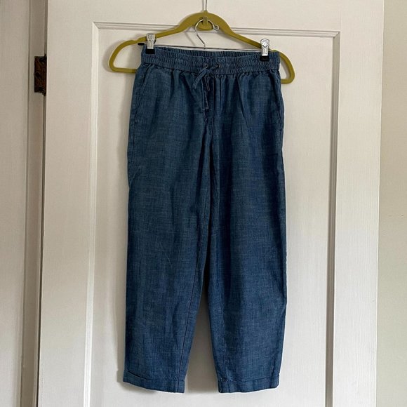 J. Crew Factory | Pants & Jumpsuits | Jcrew Factory Chambray Easy Pants ...